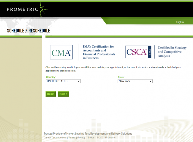 CMA Schedule: Guide to Registering a CMA Exam with Prometric